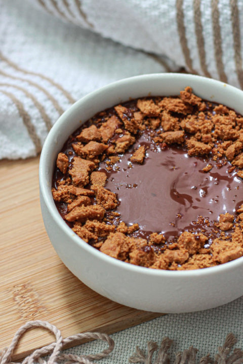 Most Beautiful Pink oatmeal with Chocolate Ganache - Oats Lady